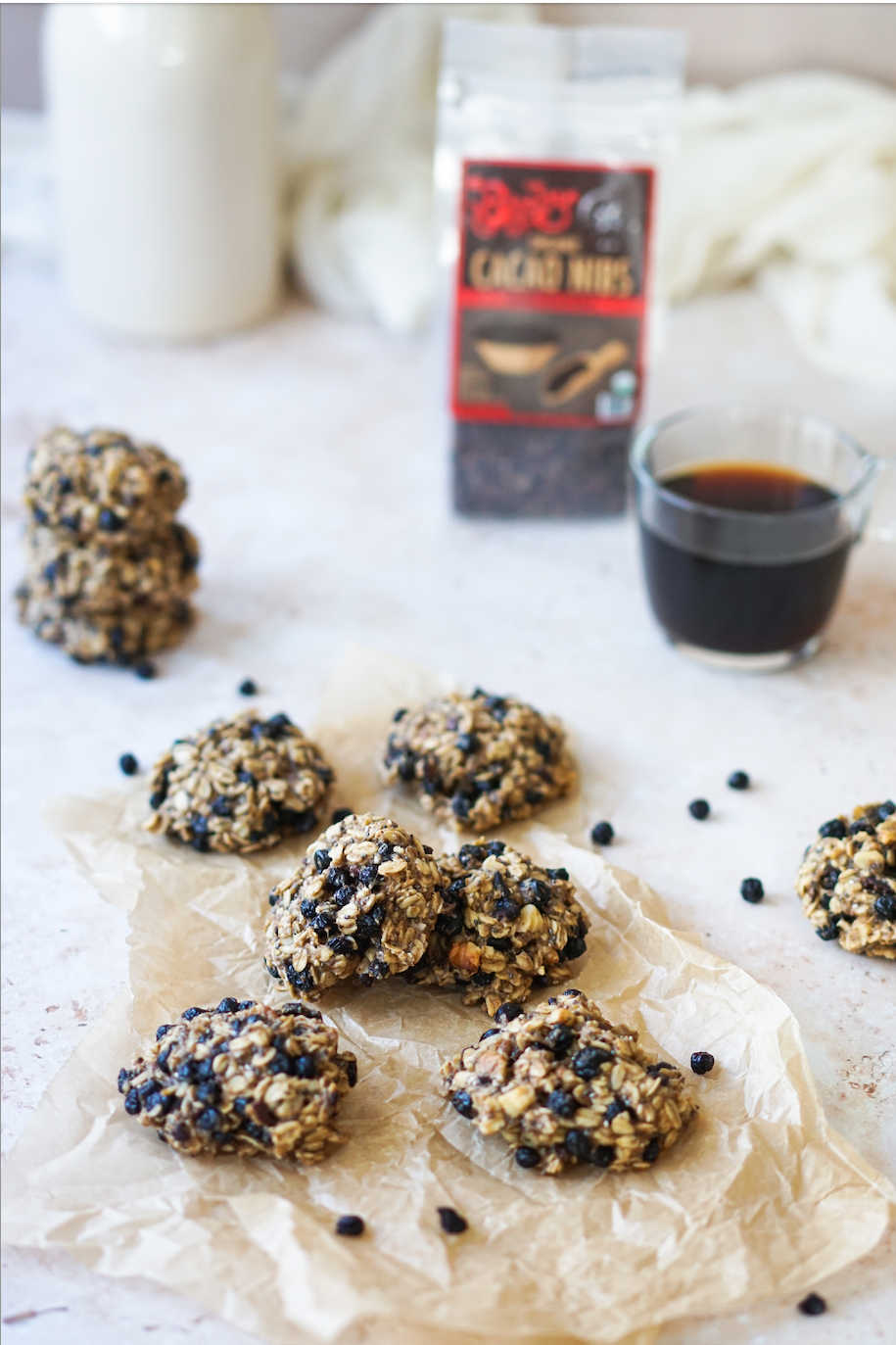 Blueberry Breakfast Cookies - Bixby Chocolate