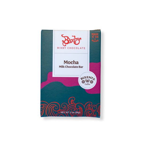 Mocha Milk Chocolate Bar - Bixby Chocolate